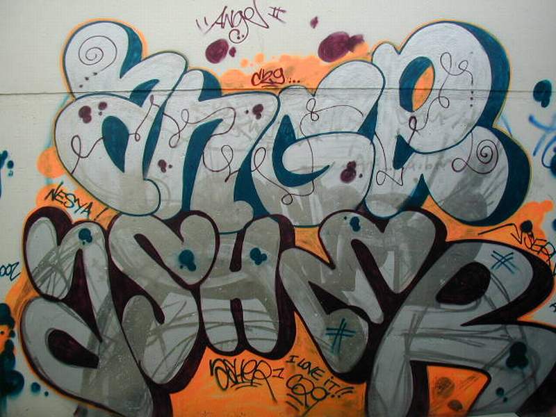 ASHER graffiti photos